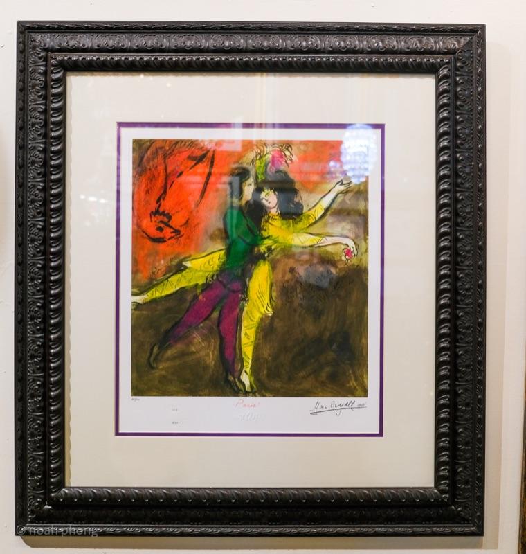 Marc Chagall ‘dancer’ | EstateSales.org