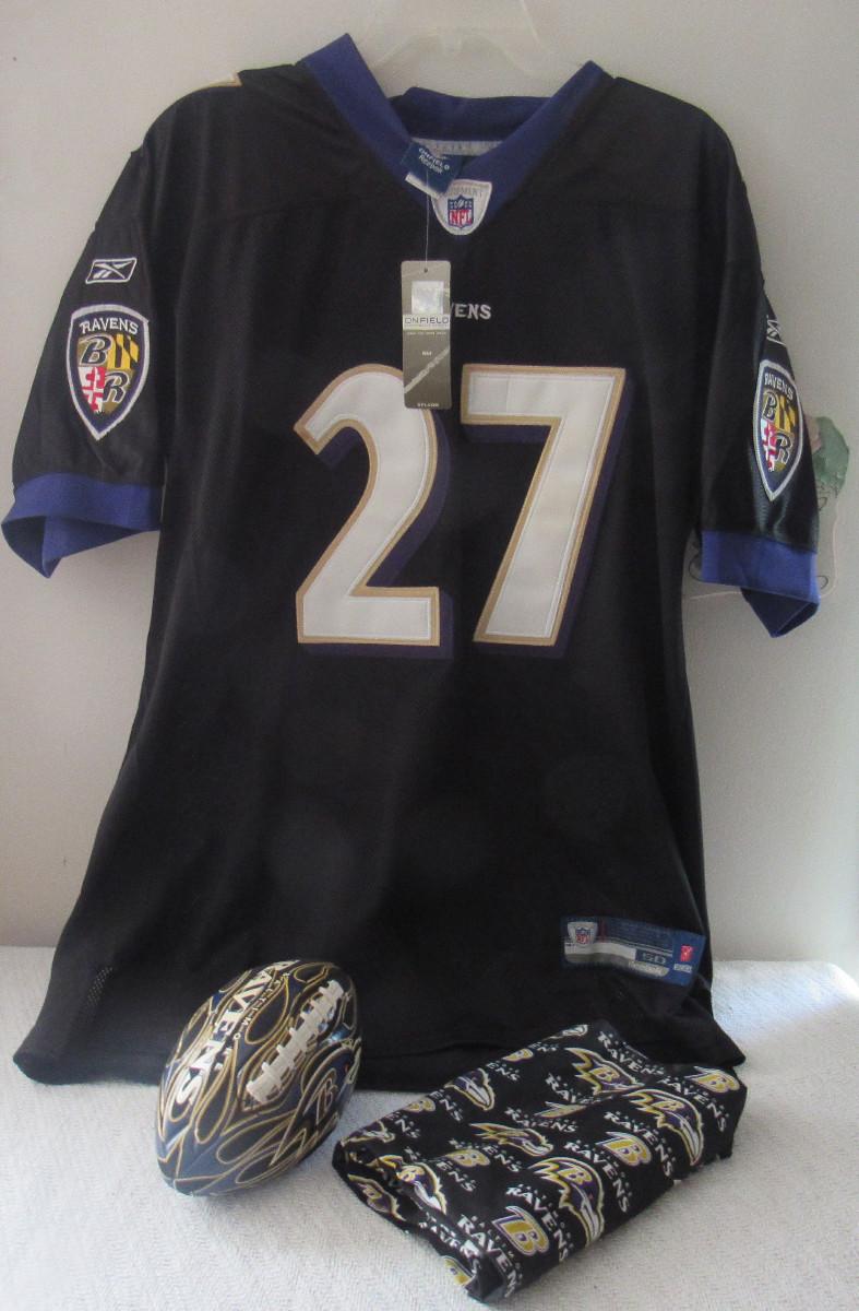 Lot 52- Ravens Rice Jersey | EstateSales.org