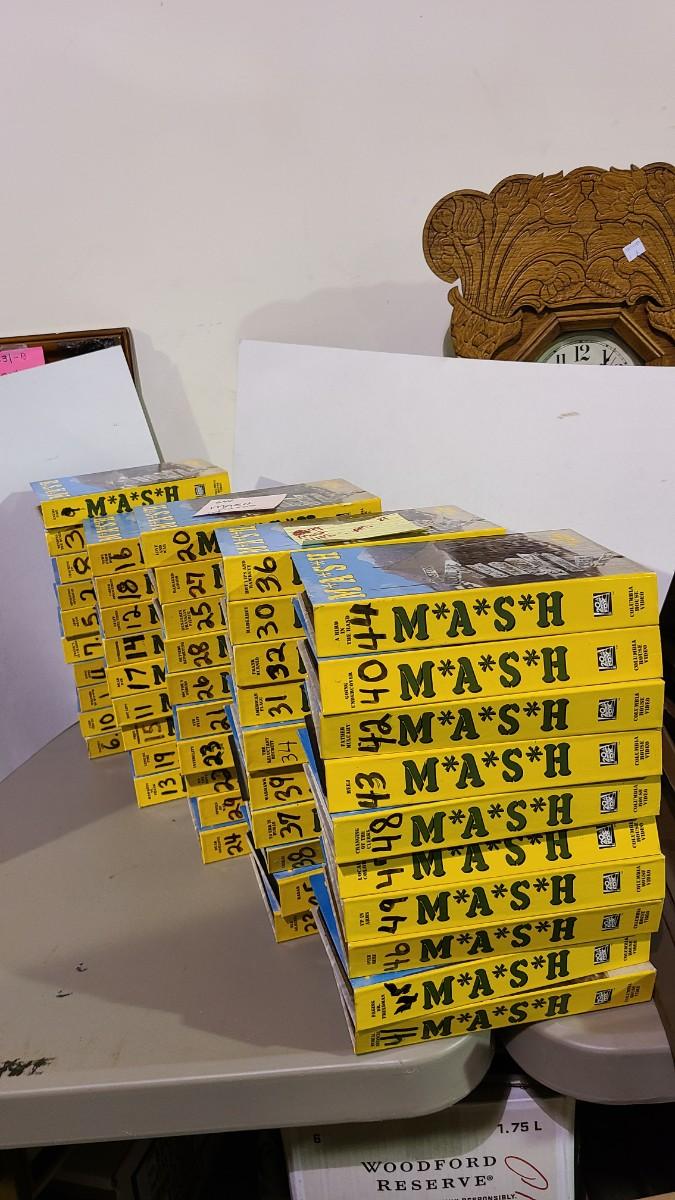 Mash VHS Collection -Item #301 40 VHS | EstateSales.org