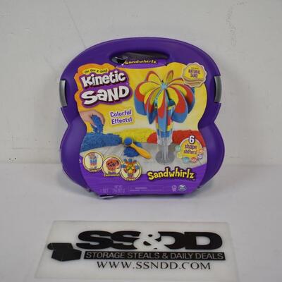 Kinetic Sand 3 Colors with Sand Filters - Used, damaged packaging ...