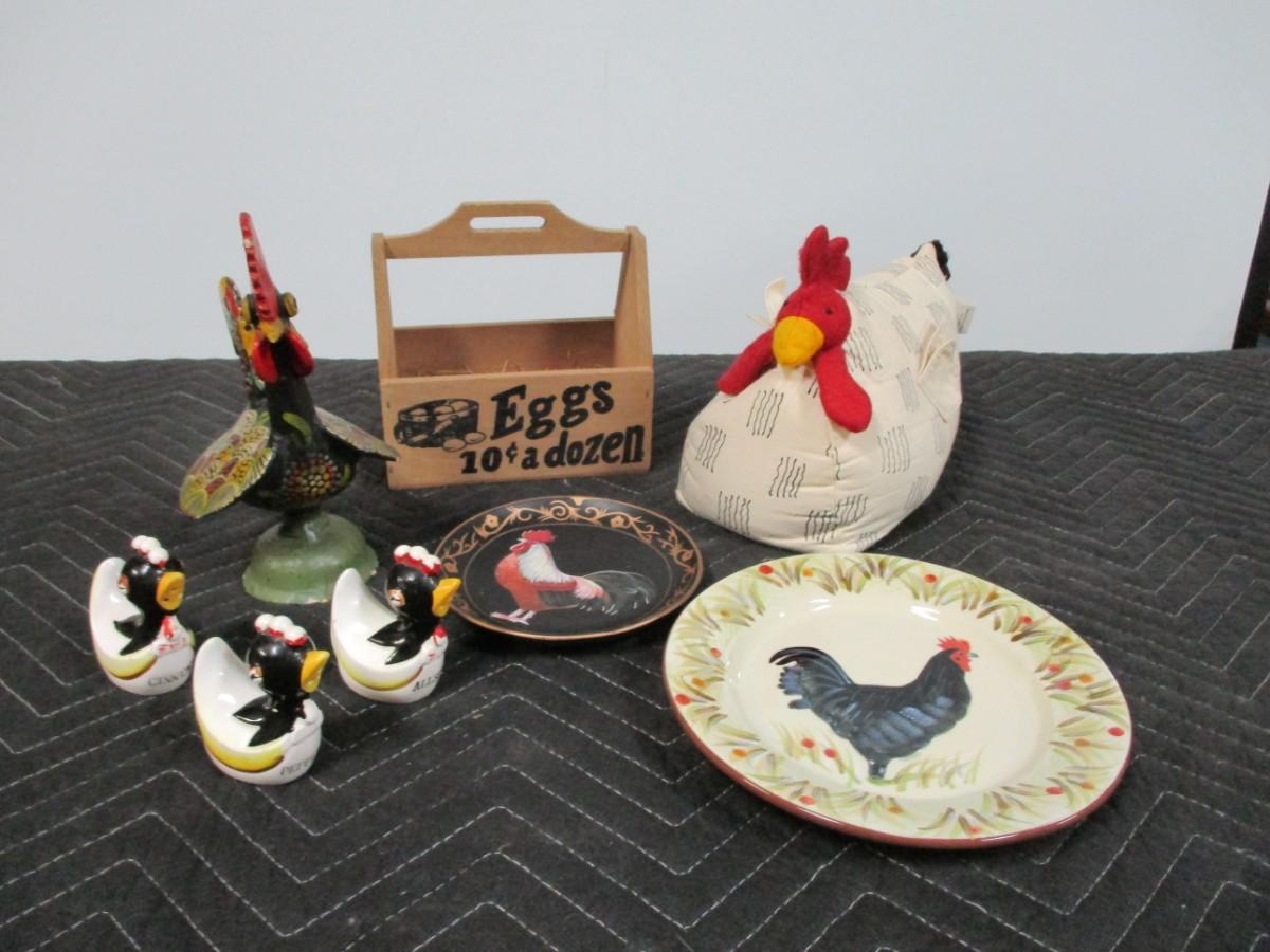 Lot 88 - Rooster Collection | EstateSales.org