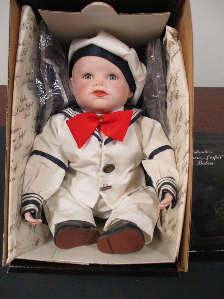 Lot 130 -Ashton Drake Knowles Sailor Boy Doll Matthew Yolanda Bello ...