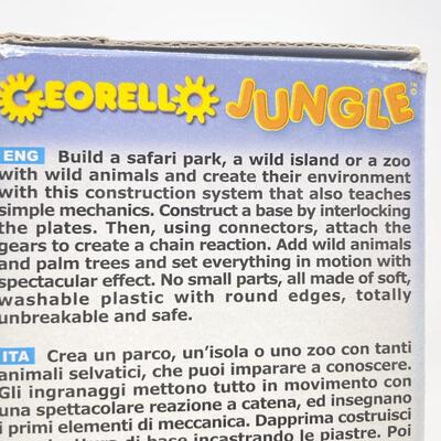 “GEORELLO JUNGLE” INTERLOCKING GEAR SET TOY - BY QUERCETTI ...
