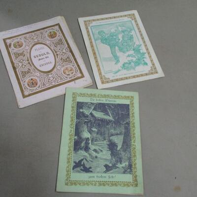 Vintage German Note Paper | EstateSales.org