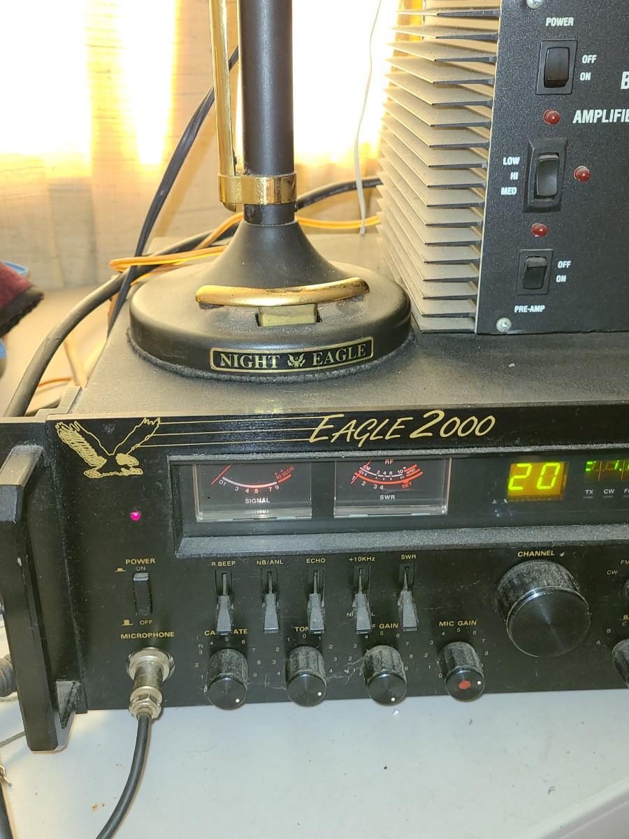 Lot 400: Eagle Ham Radio & Boomer Deluxe 300 | EstateSales.org