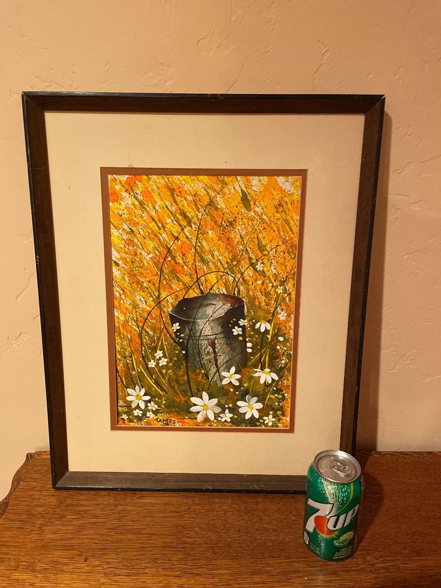 #257 Original Framed Country Art by “JAMES” | EstateSales.org