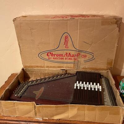 #283 Antique CHROMAHARP by RBI Rhythm Band, Inc Japan | EstateSales.org