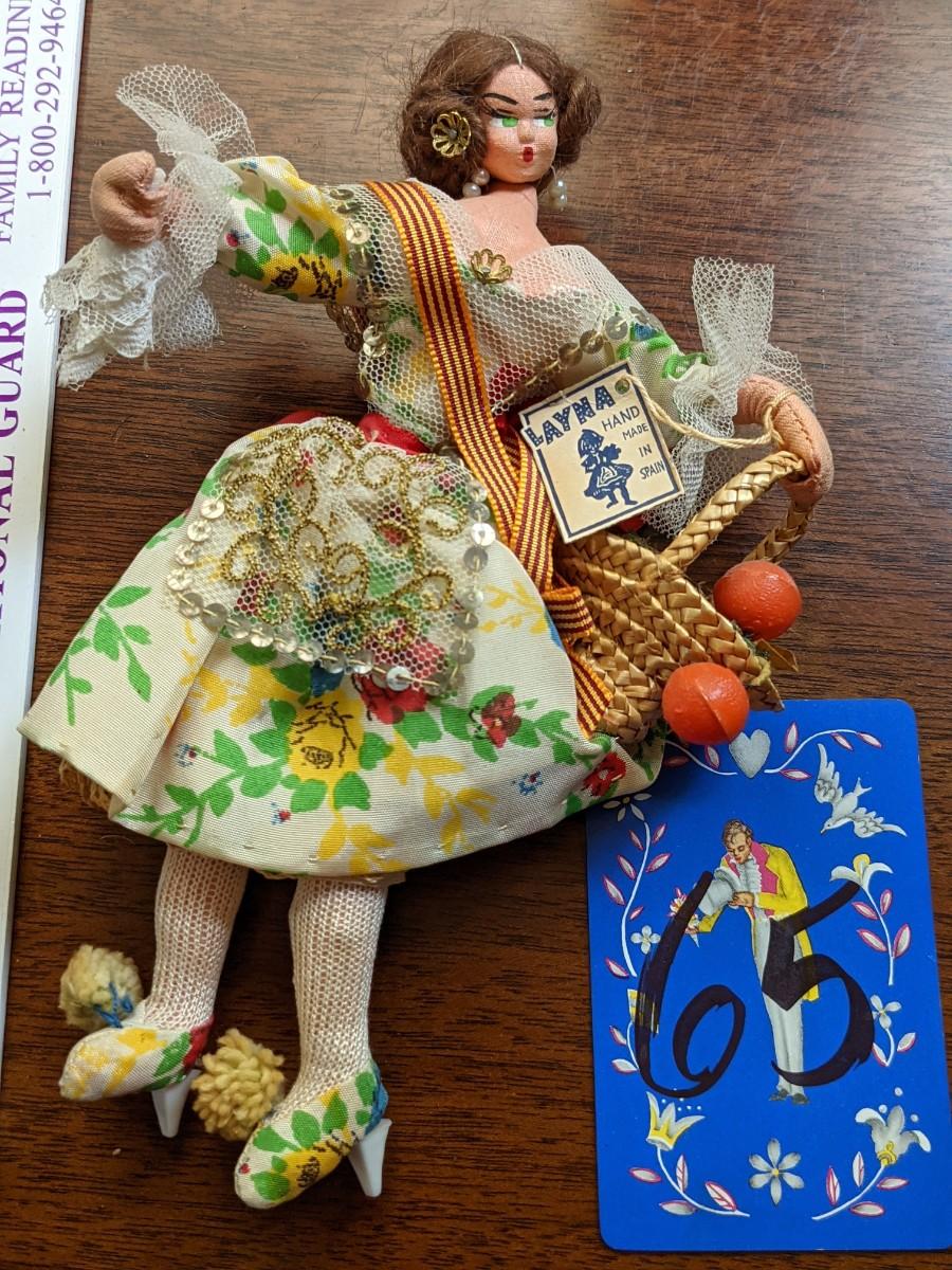 Hand Made in Spain Layna Doll | EstateSales.org