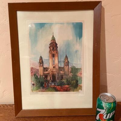 #313 The Pantheon Bolivars Tomb Venezuela by Al Mettel Cathedral Print ...