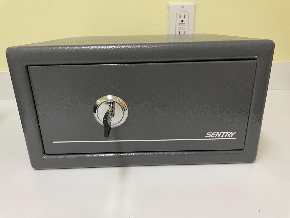 Lot 98 Sentry Portable Safe | EstateSales.org