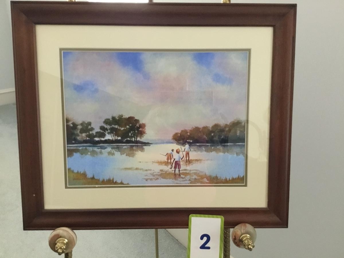 Original Watercolor by Laurel DE Native William "Bill" Venables ...