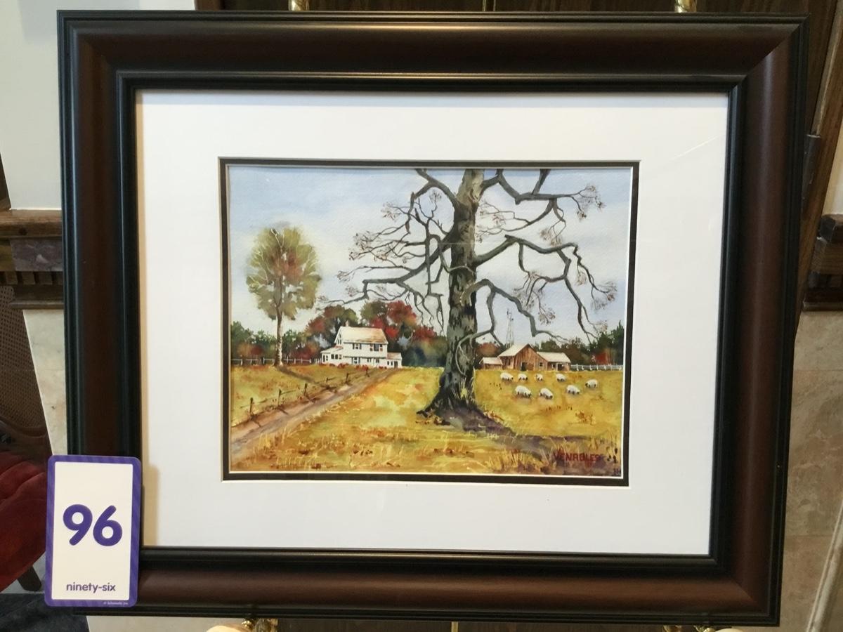 Original Watercolor by Laurel Native William "Bill" Venables Jr ...