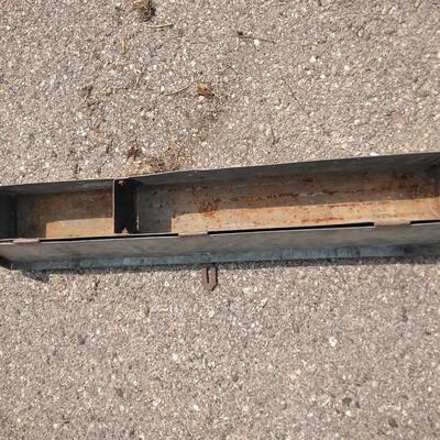 LOT 369 LONG METAL BOX | EstateSales.org