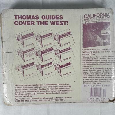 Vintage Thomas Guide Map - 1985 LA and Orange County | EstateSales.org