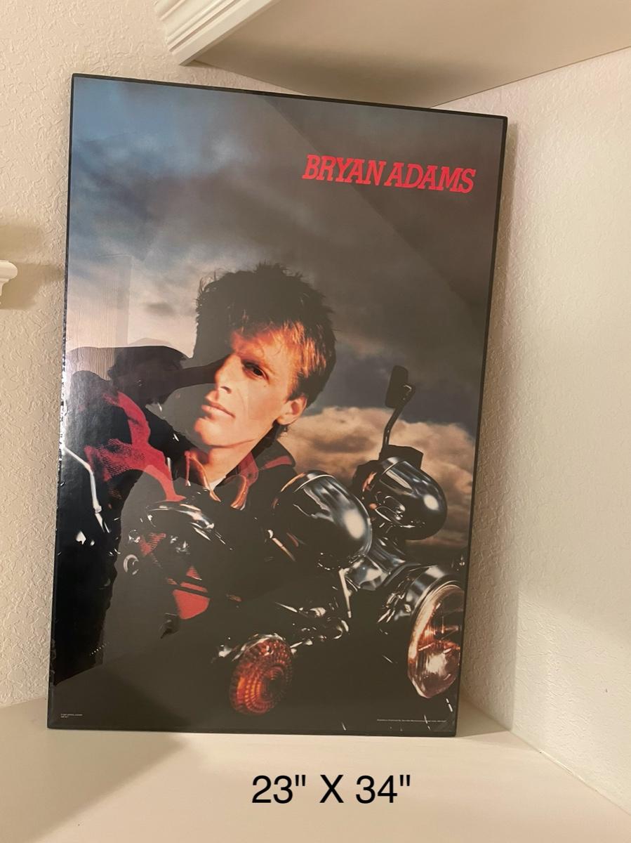 Lot 169 Bryan Adams Poster | EstateSales.org