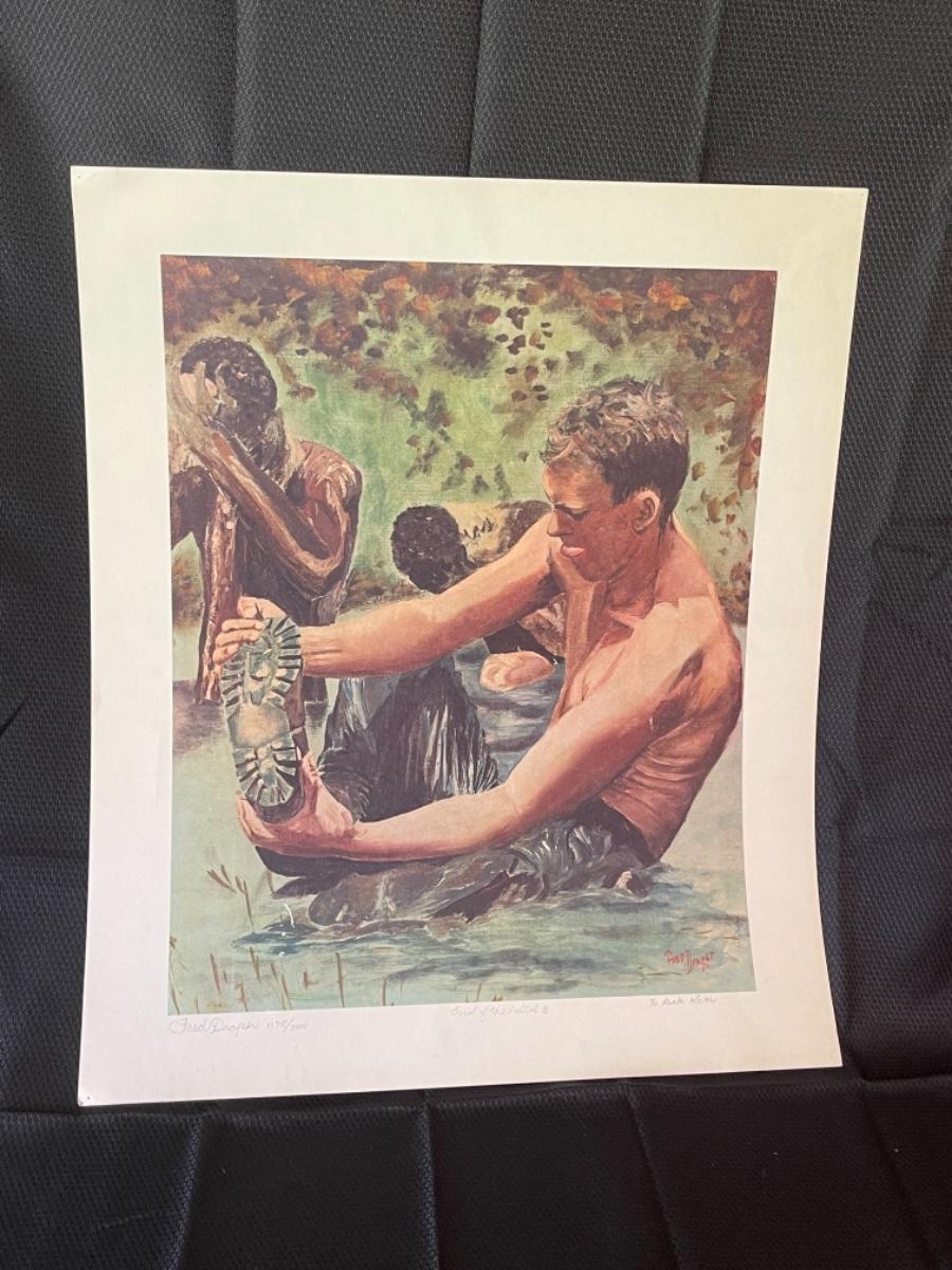 Fred Draper signed and Numbered print “End of the Patrol” - Lot029 ...