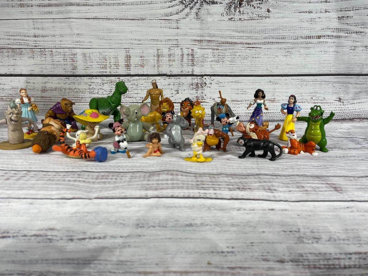 PVC Plastic character figurine lot Disney Warner Bros | EstateSales.org
