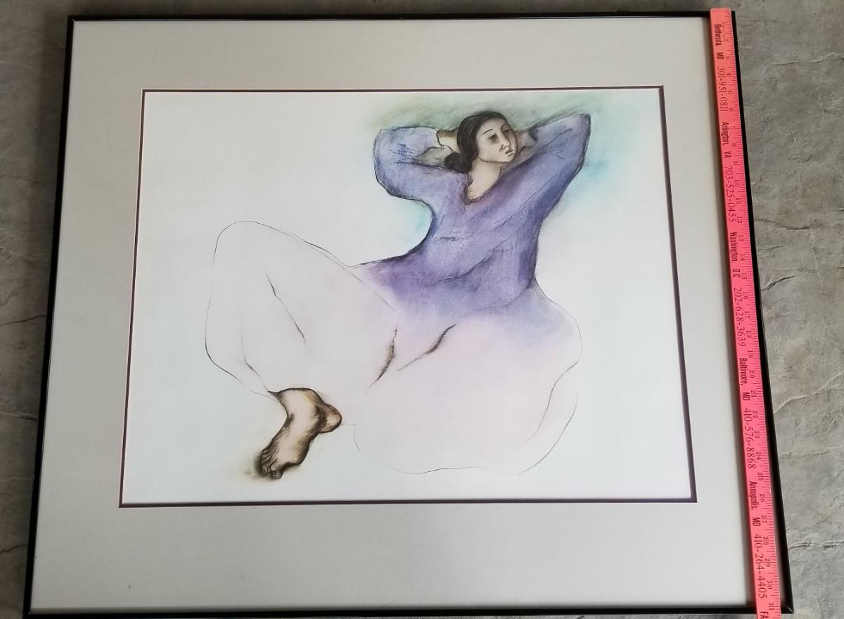 Lot 270: R.C. Gorman "Jeanette" Large Print | EstateSales.org