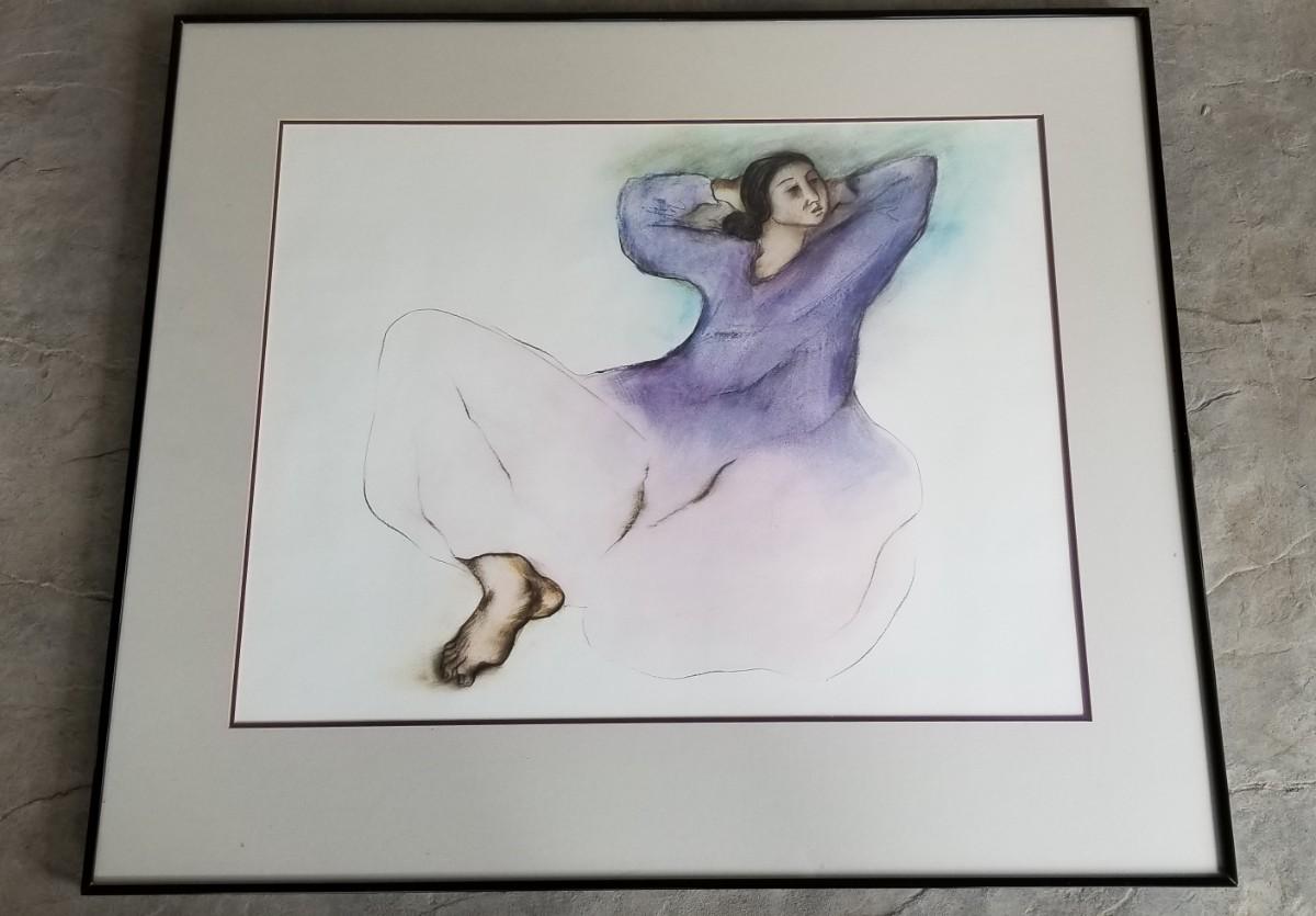 Lot 270: R.C. Gorman "Jeanette" Large Print | EstateSales.org