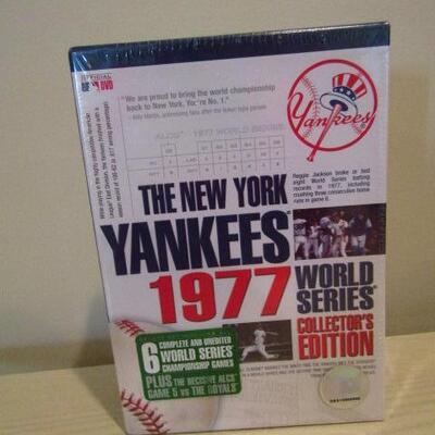1977 New York Yankees DVD World Series Set Unopened | EstateSales.org