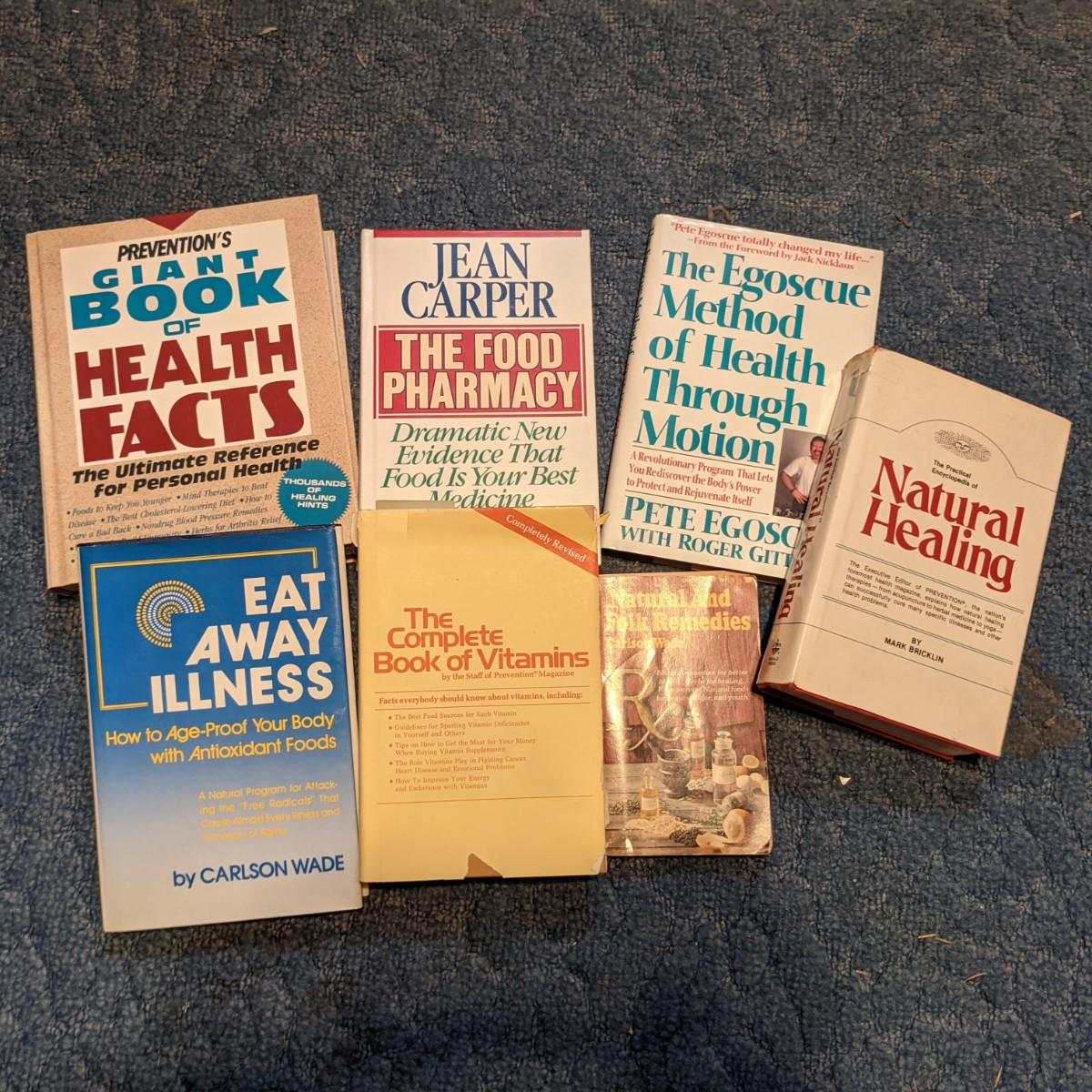 #165 Vitamins, Food & Healing Books | EstateSales.org