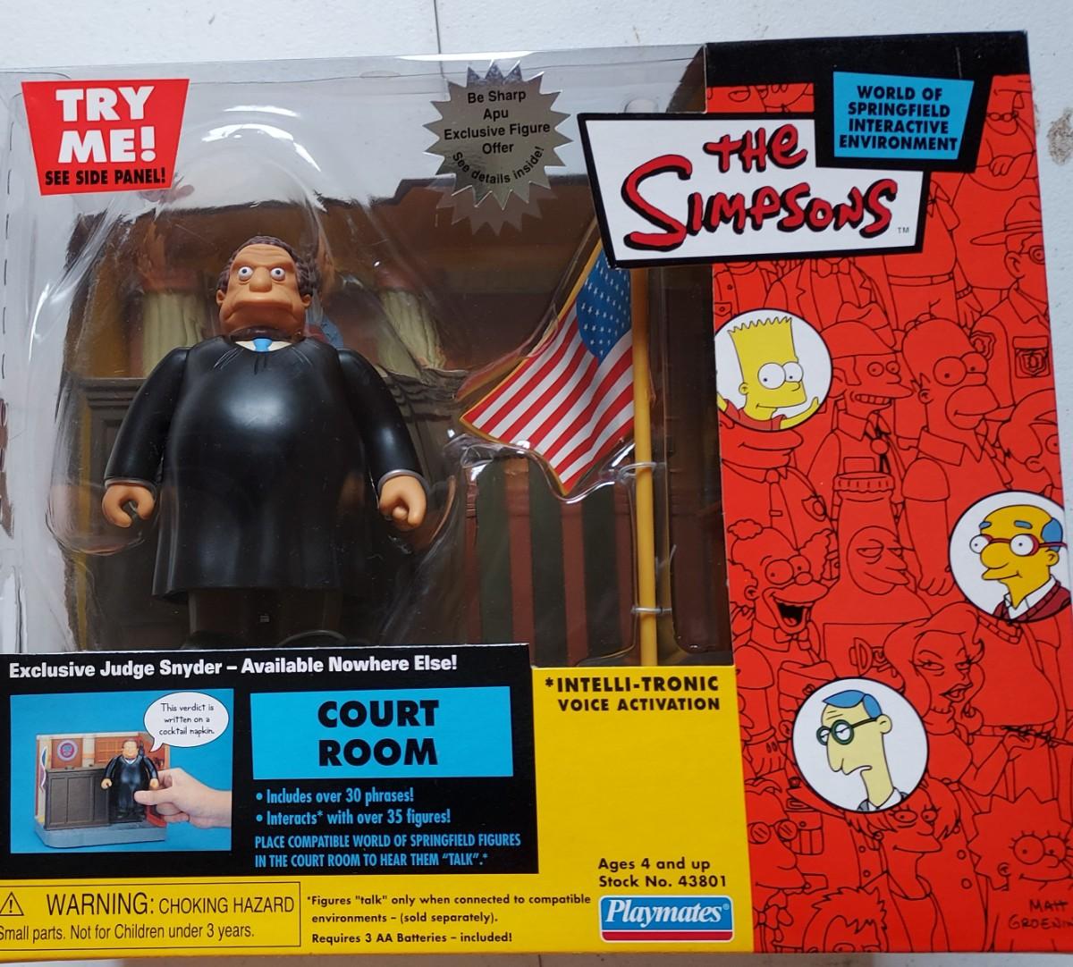 The Simpsons court room | EstateSales.org