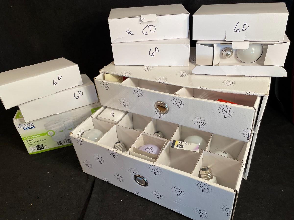 Fluorescent Bulb Storage Container