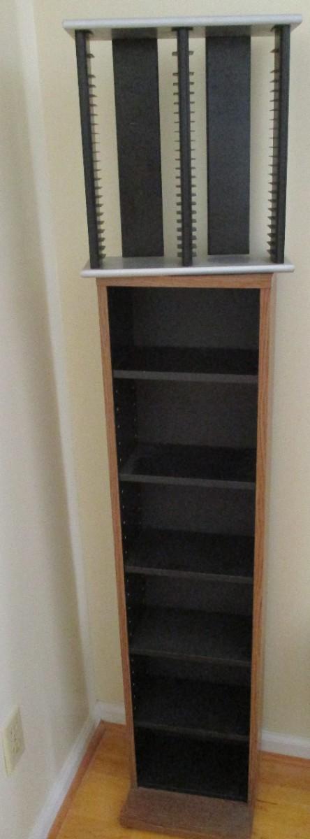 Music Tower & CD Holder | EstateSales.org