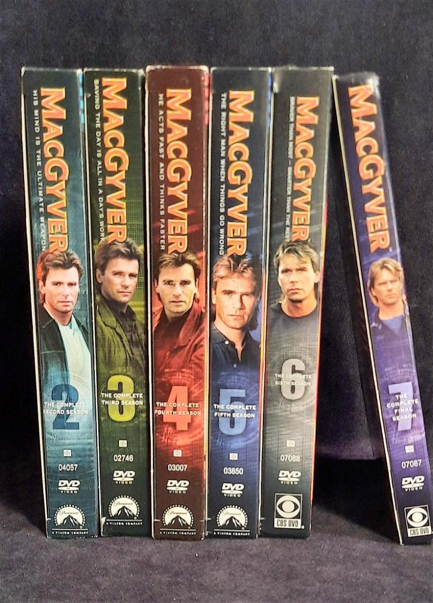 Lot 304 MacGyver DVD Set Seasons 2-7 | EstateSales.org