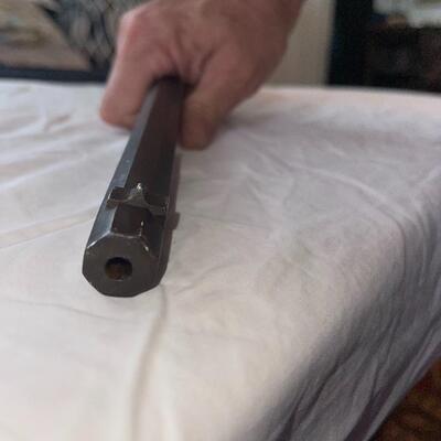 H965 Belgian H. Pieper 22 Caliber Single Shot Rifle | EstateSales.org