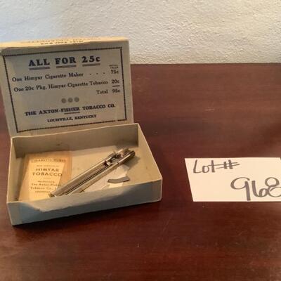 J968 Axton Fisher Tobacco Cigarette Maker w/ Box | EstateSales.org
