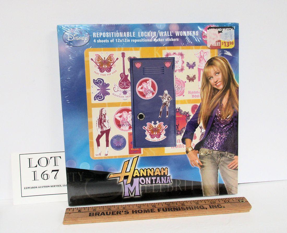 Vintage Hannah Montana Locker Wall Stickers Set Unused In Box