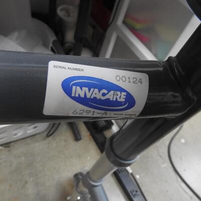 Invacare Corporation Invacare Dual Release Paddle Walker with 5" Fixed ...