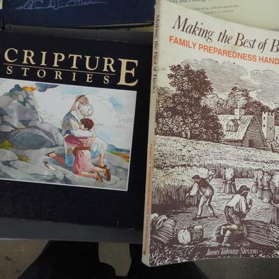 22 LDS/Church of Christ Books, Bible History Atlas, Treasury of Bible ...