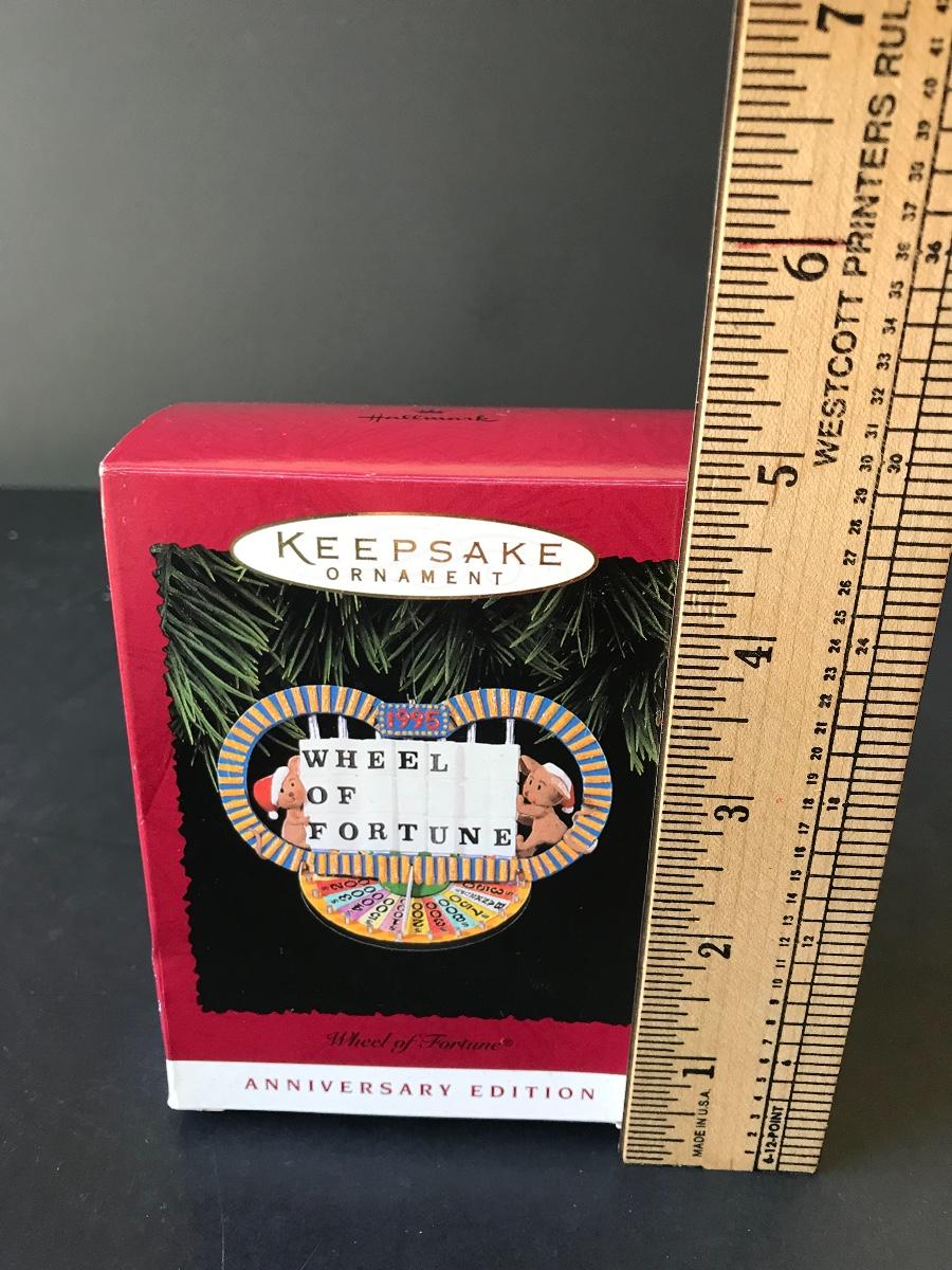Lot 463: Gaming Hallmark Christmas Ornaments - Wheel Of Fortune, Board ...