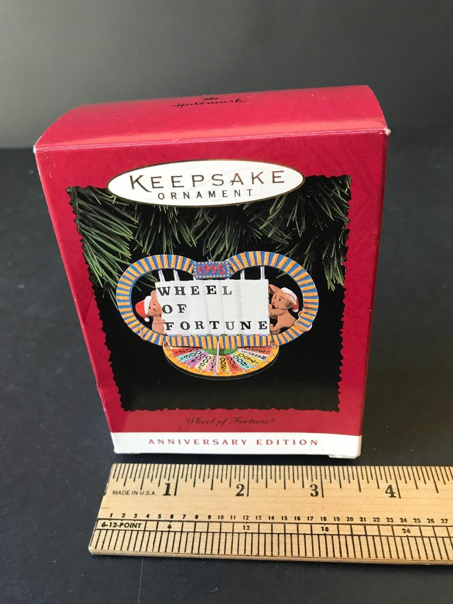 Lot 463: Gaming Hallmark Christmas Ornaments - Wheel Of Fortune, Board ...
