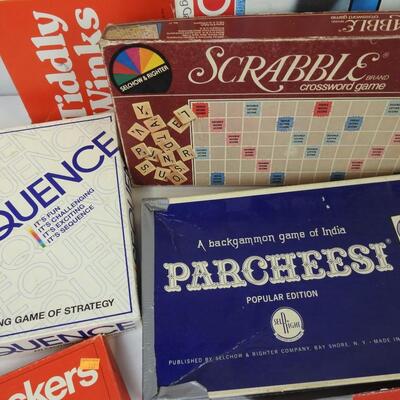 10 Board Games: Taboo, Pictionary, Tiddly Bits, Parcheesi | EstateSales.org