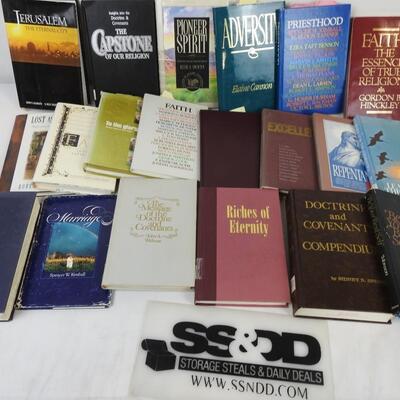 21 LDS/Church of Christ Religious Books, Priesthood, Pioneer Spirit ...