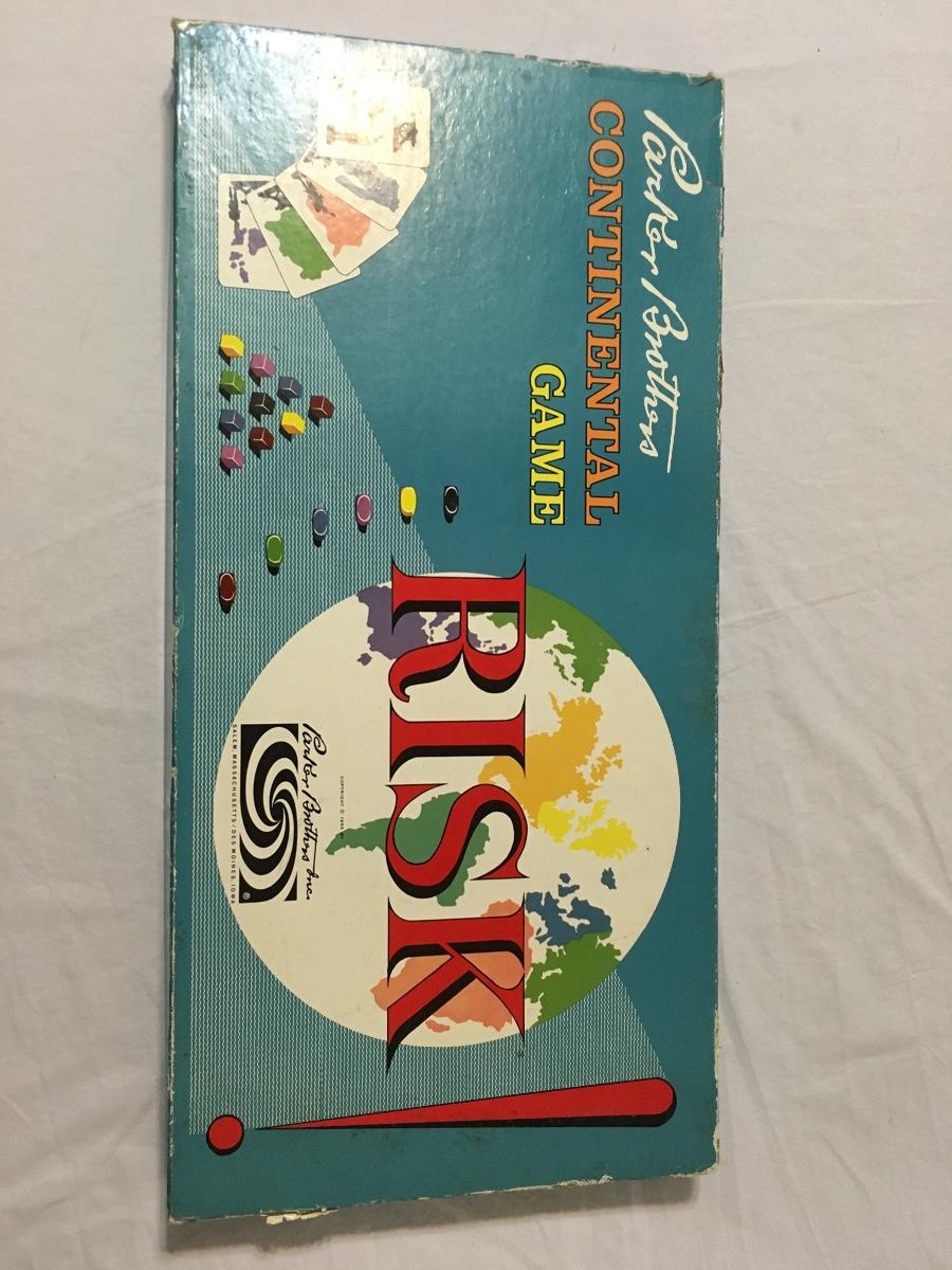 1959 Risk Board Game Rare EstateSales 1959-risk-board-game-rare-estatesales