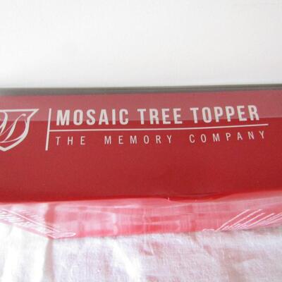 LOT 193 NEW DENVER BRONCOS LOGO TREE TOPPER | EstateSales.org