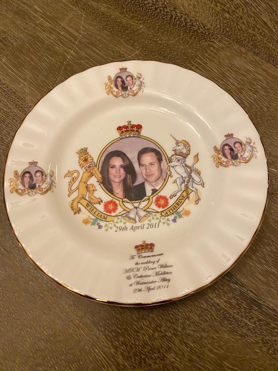 Prince William and Kate Middleton Commemorative Wedding Plate ...