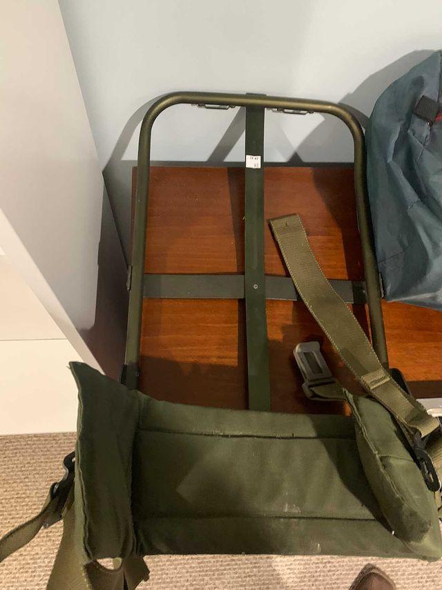 Genuine US Military Issue Alice pack frame with kidney pad ...