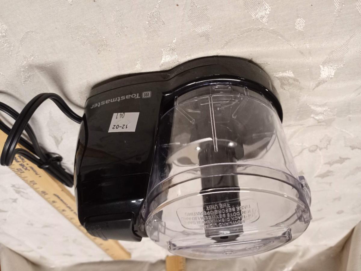 Toastmaster mini chopper | EstateSales.org