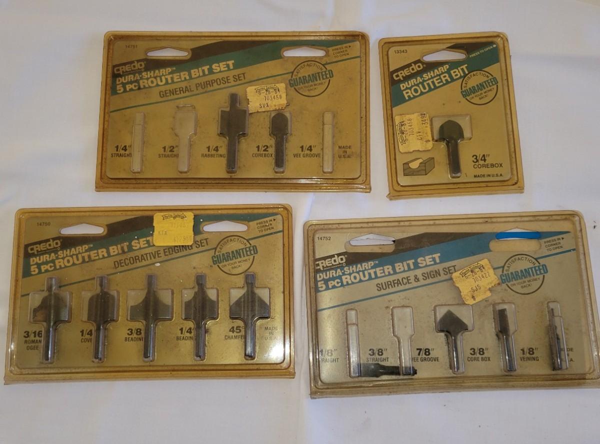 Credo Router Bits | EstateSales.org