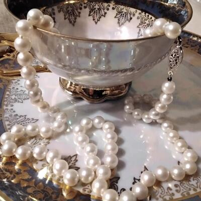 EXTREMELY RARE VINTAGE FIND! Felco 22" 6.75mm 14k White Gold clasp ...