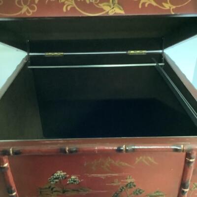 E - 812 Asian Style File Cabinet / Table | EstateSales.org