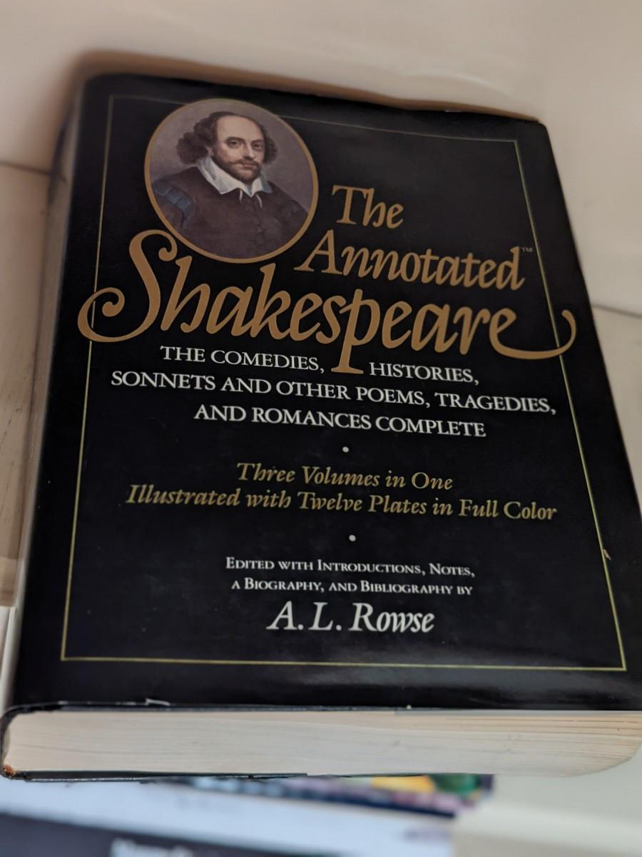 The Annotated Shakespeare, 3 Volumes in 1 | EstateSales.org