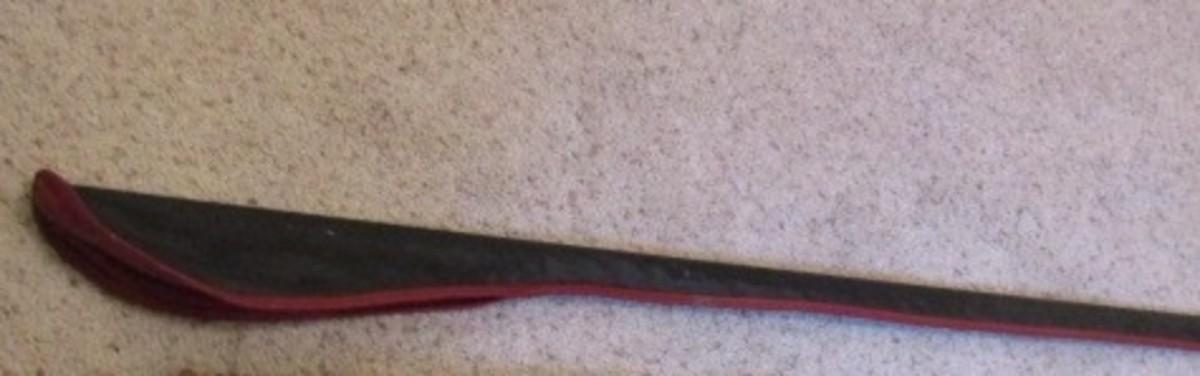 LOT 24 ANTIQUE? HURD SUPER CASTER AND METAL ROD LOT 24 ANTIQUE? HURD SUPER CASTER AND METAL ROD