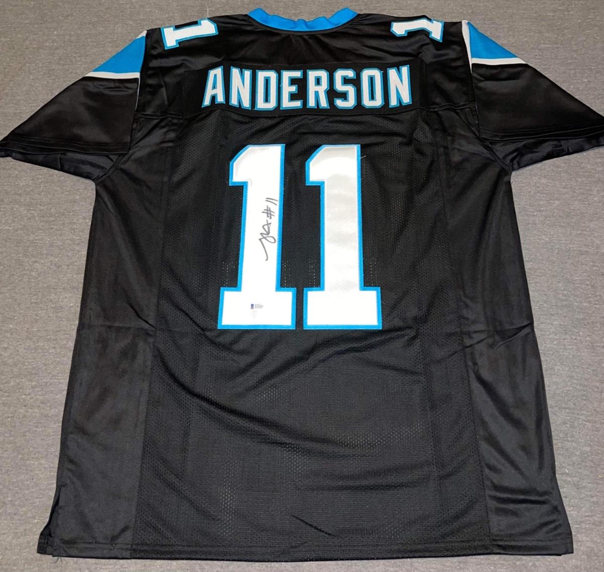 Carolina Panthers Robby Anderson signed jersey | EstateSales.org