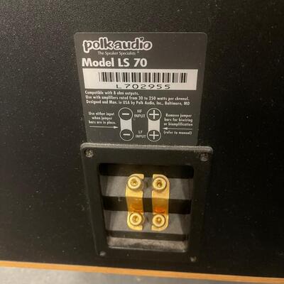 Polk Audio Model LS70 Speakers | EstateSales.org